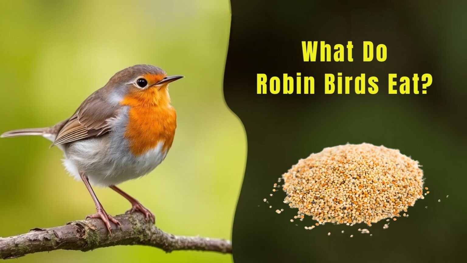 What Do Robin Birds Eat? A Season-by-Season Food Guide for Garden ...