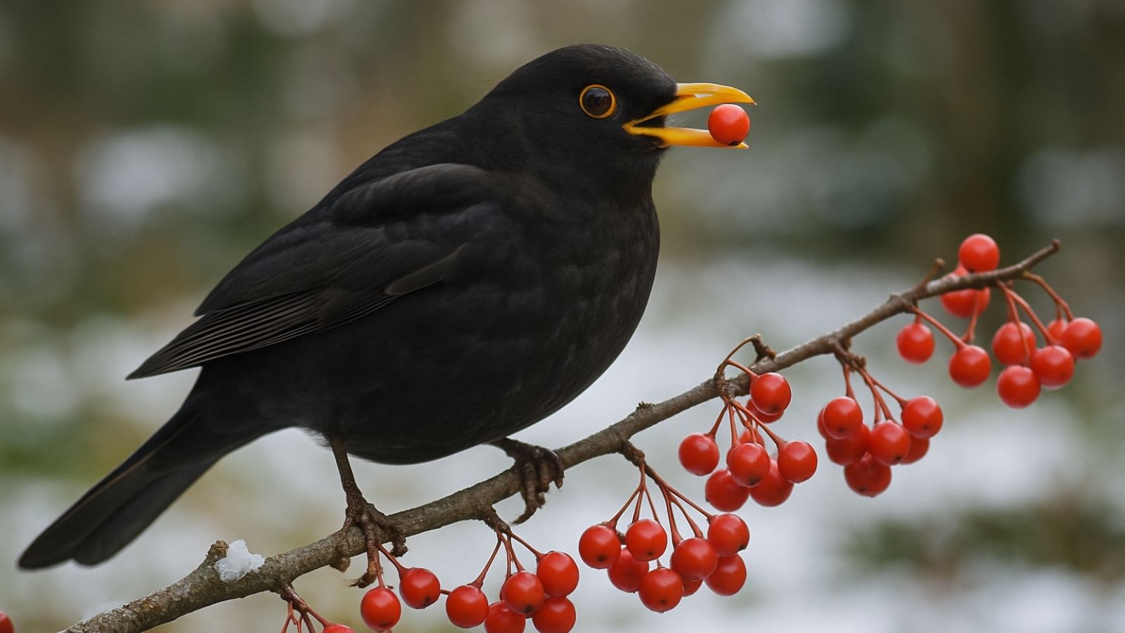 What Do Blackbirds Eat? Complete Diet Guide - Home Bird Feeder