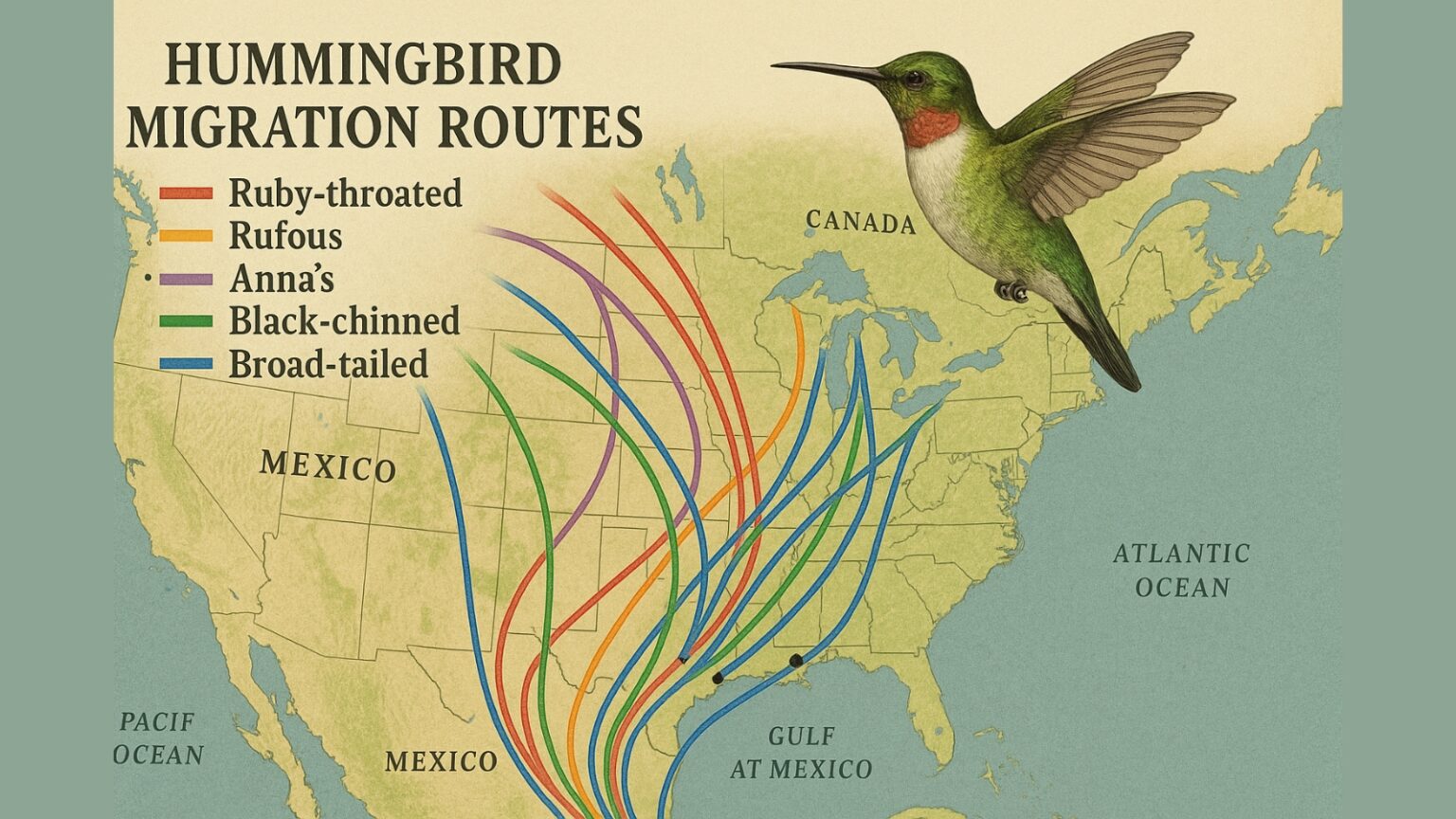 When Do Hummingbirds Fly South? Understanding Their Remarkable ...